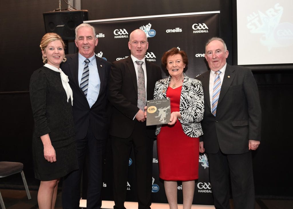 Handball: MOYCULLEN NAMED CLUB OF THE YEAR AT ALL-STARS - Galway Daily