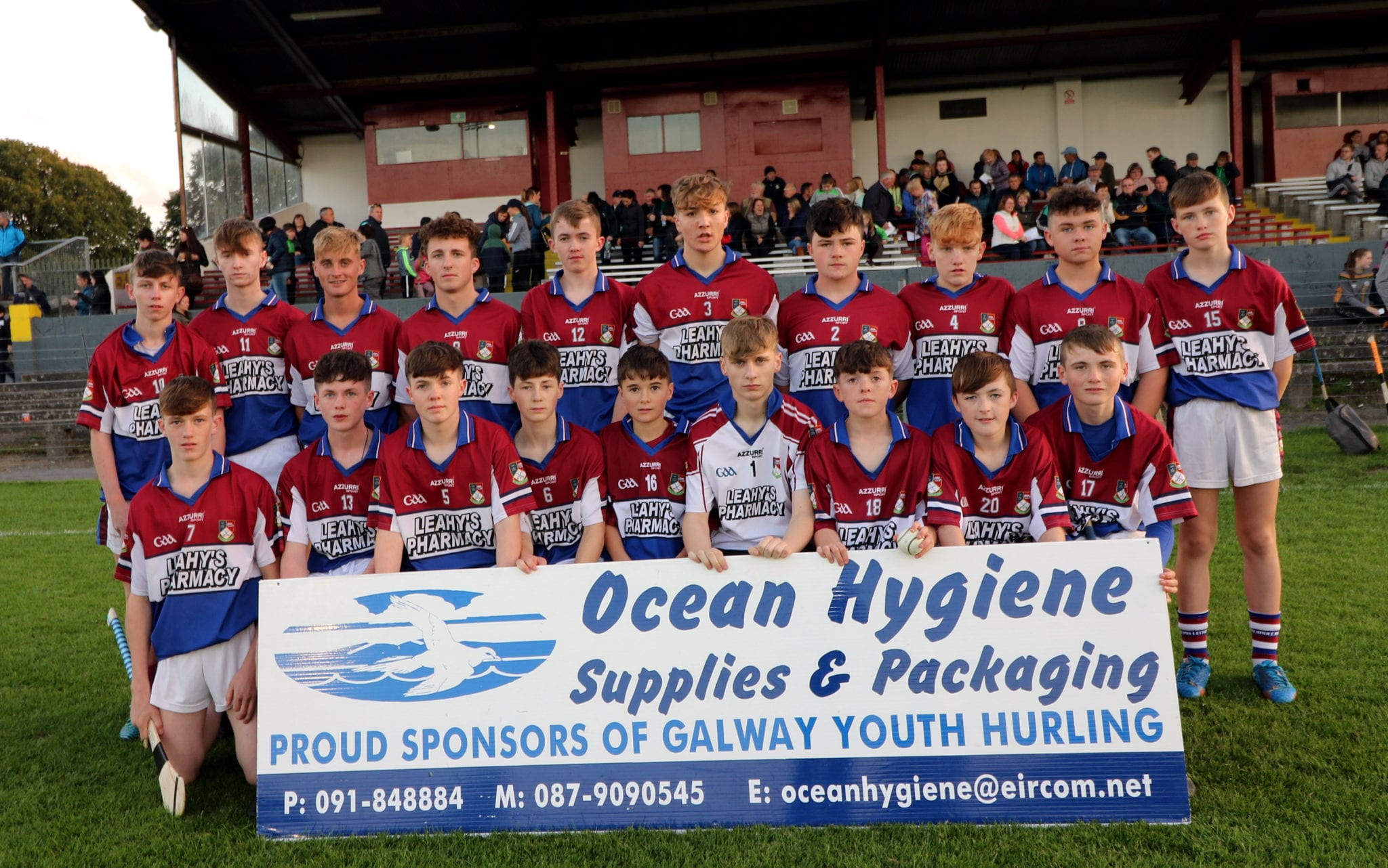 GALWAY GAA: Kilnadeema/Leitrim under 16 Hurling Presentation - Galway Daily
