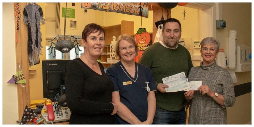 Advant Medical staff raise €1,150 for UHG Pediatric Unit - Galway Daily