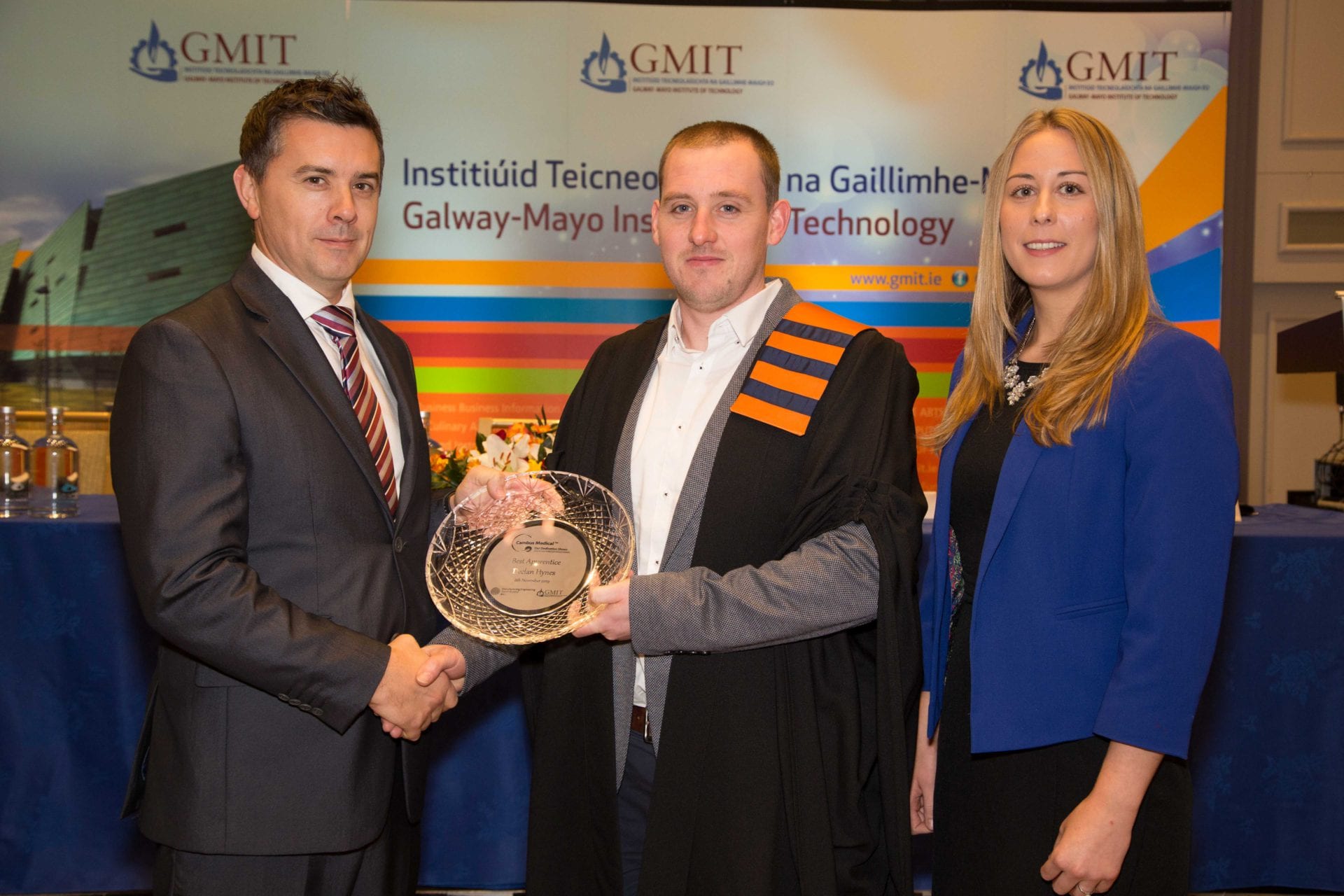 Craughwell apprentice wins student of the year prize at GMIT - Galway Daily