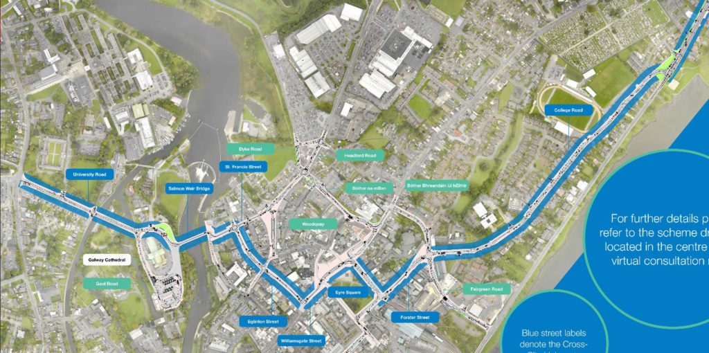 Council advancing Cross-City Link bus corridor plans - Galway Daily
