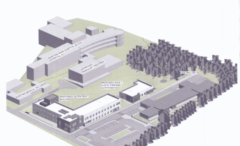 Planning permission granted for outpatient facilities at Merlin Park ...
