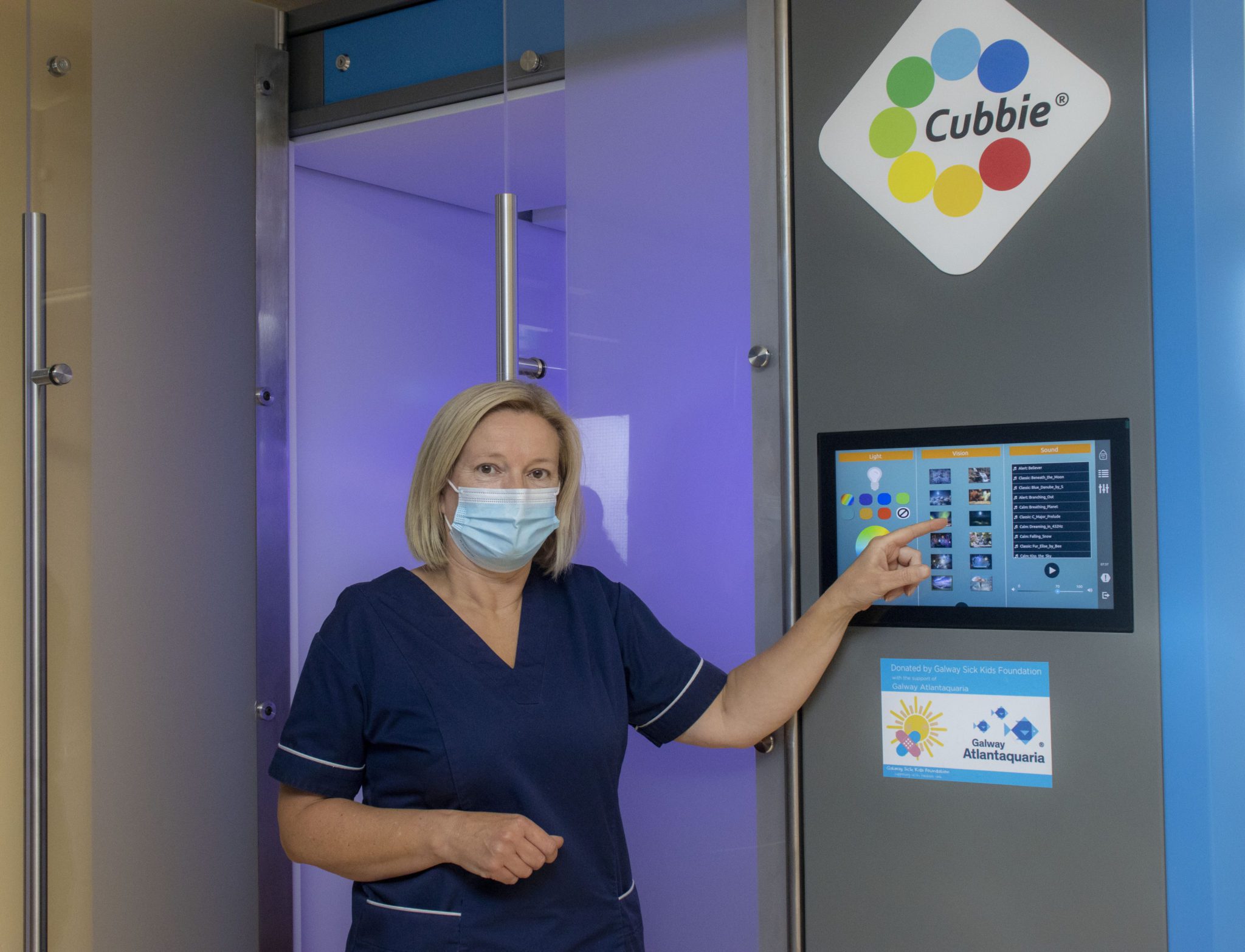 Cubbie Sensory Hub donated to Paediatric Unit at UHG - Galway Daily