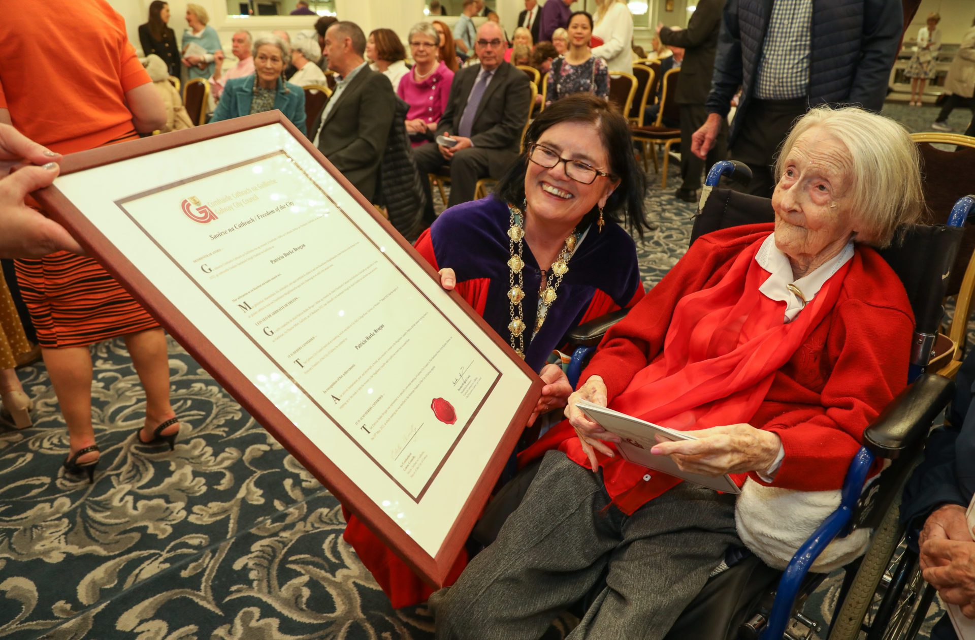 Freedom of the City awarded to two women for heroic acts - Galway Daily