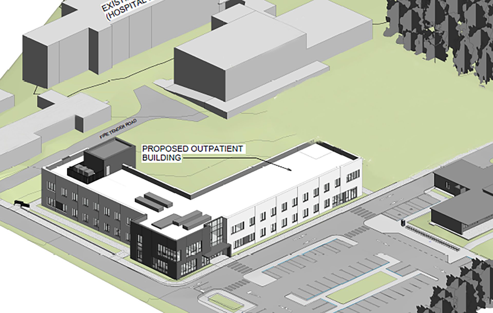 Works begin at Merlin Park Hospital's new outpatients department ...