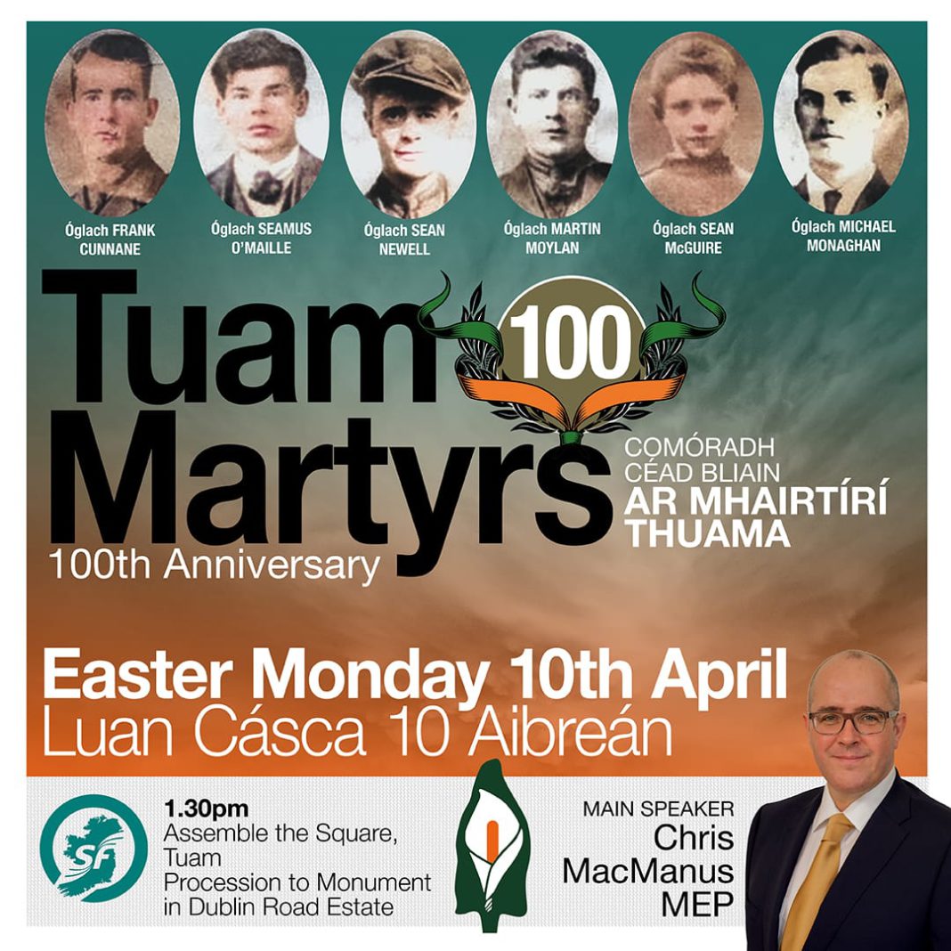 Sinn Féin holding Easter commemorations across Galway this weekend ...