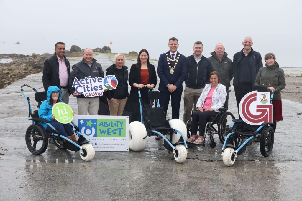 Specialised Beach Wheelchair now available in Salthill - Galway Daily