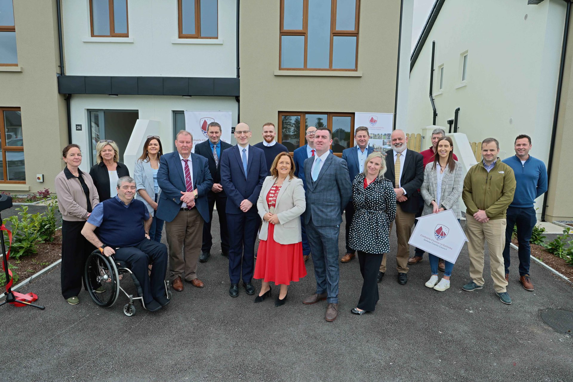 New Social Housing Development Officially Opened In Glenamaddy - Galway ...