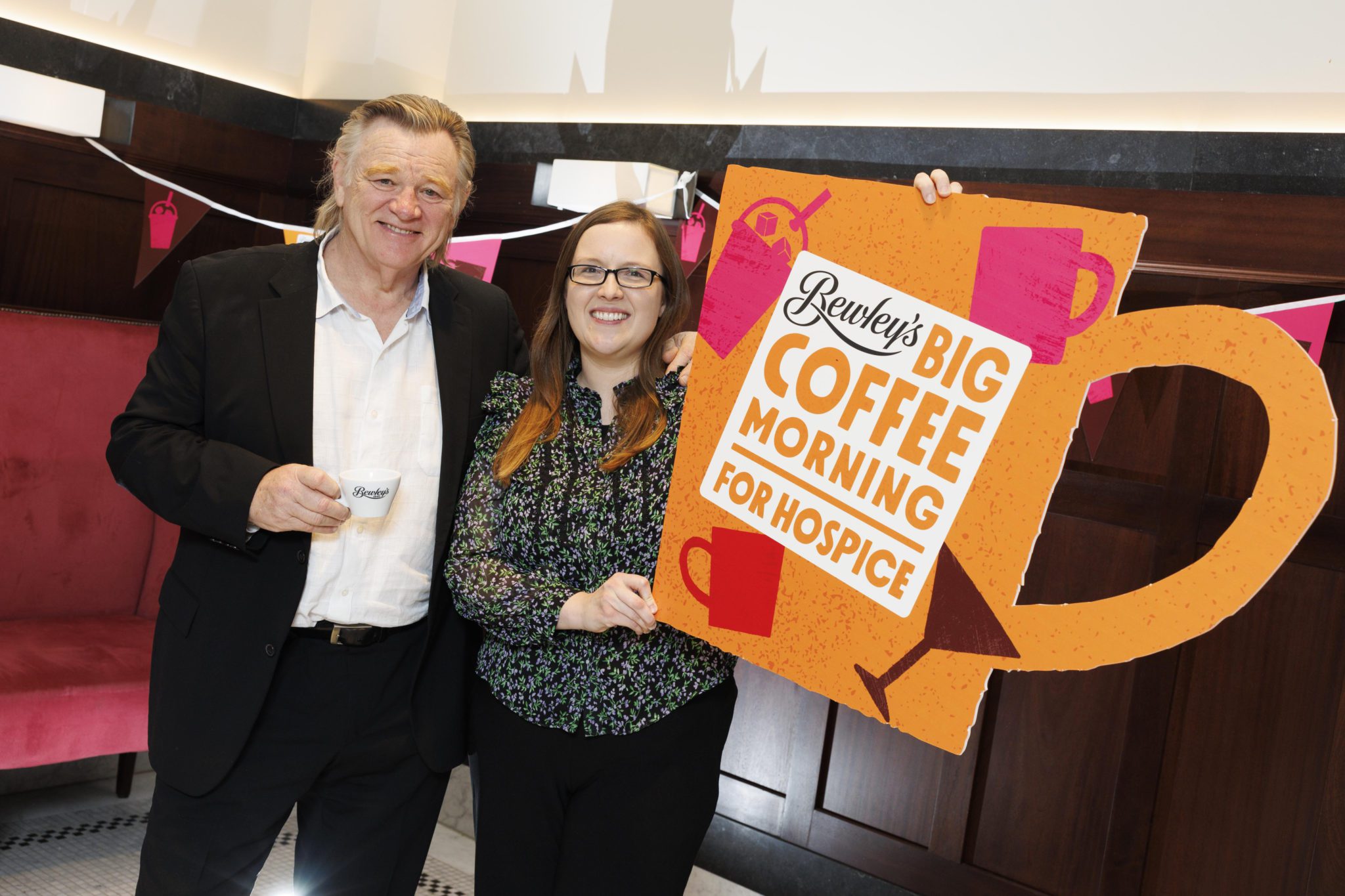 Brendan Gleeson encouraging people in Galway to back Hospice coffee morning - Galway Daily