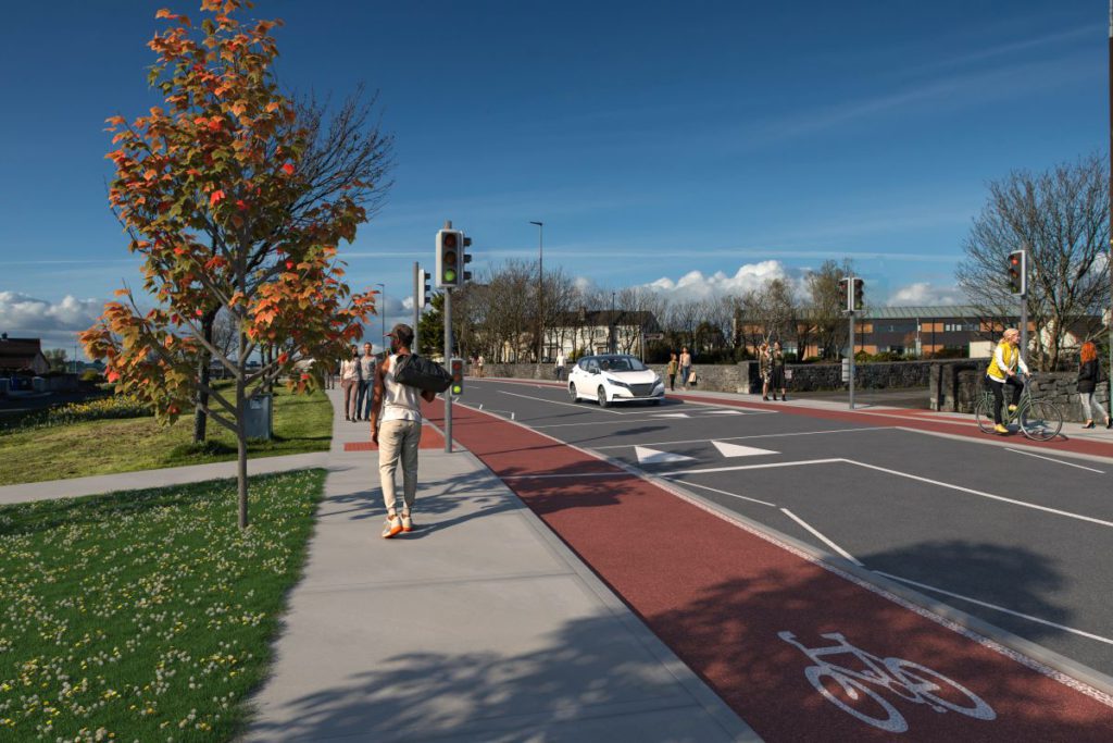 Work begins on Ballybane & Castlepark cycle and pedestrian network ...